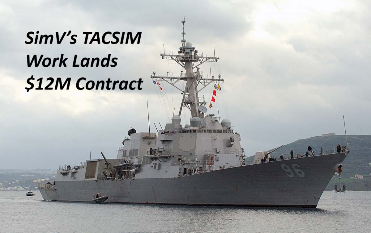 SimVentions Awarded $12M Contract for TACSIM – Simventions
